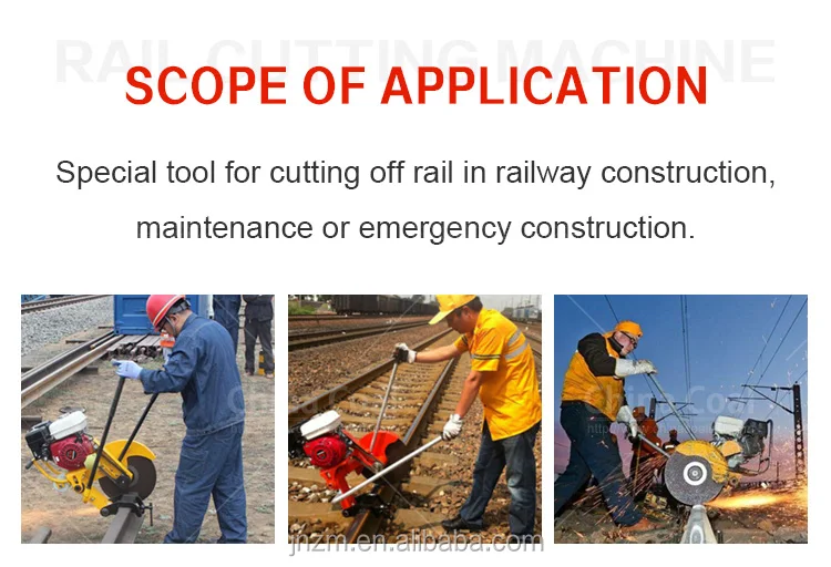 Portable Rail Track Saw Cutting Machine Hot Sale Railroad Cutting Machines Cutter For Railway ...