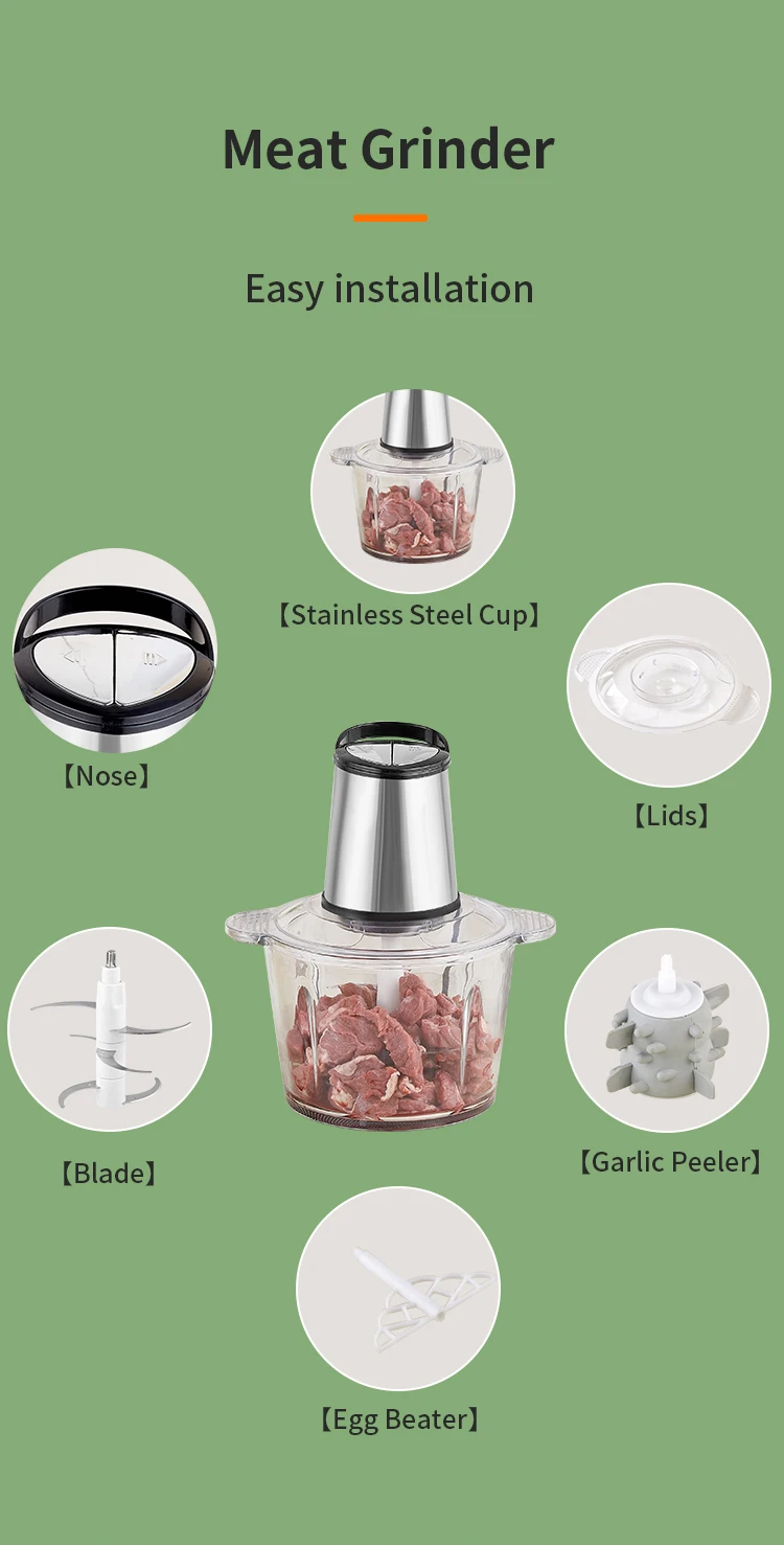 Hot Sell Electronic Yam Pounder,Kitchen Grinder Machine 2l/3l Galss ...