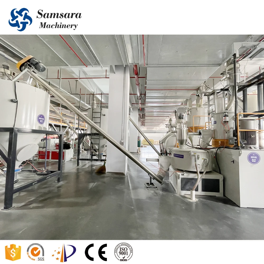 Pvc Automatic Conveying Compounding System For Plastic/conveying System ...