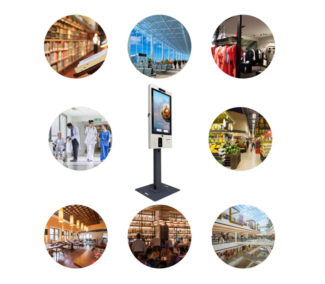 Ticket Receipt Self Printing Machine - 32 Inch Touch Screen