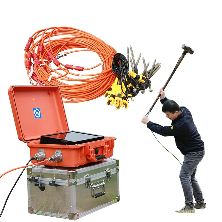 Refraction Microtremor ReMi Shear Wave Survey Seismograph - 24/48 ...