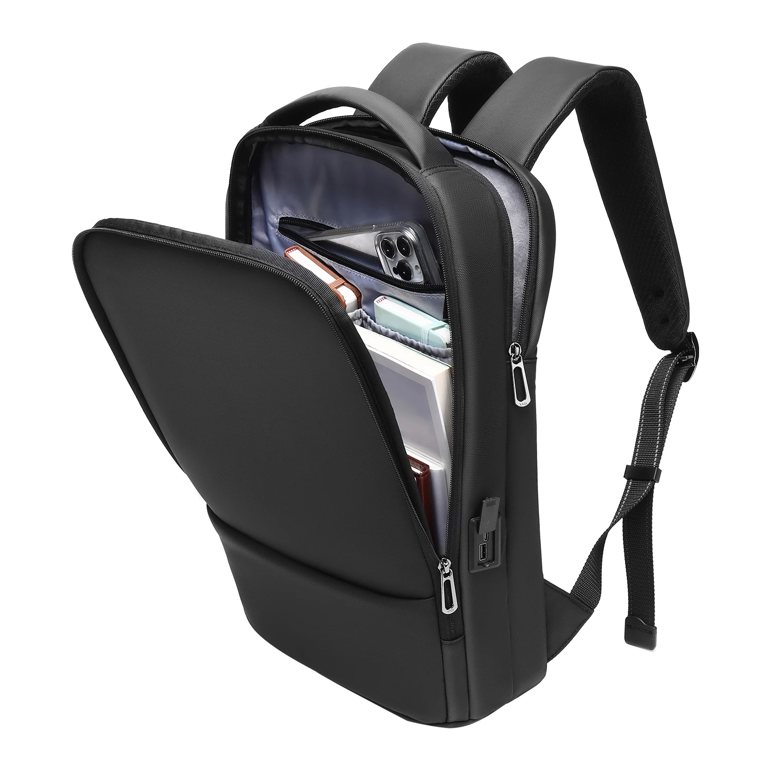 Eurcool Custom Smart Backpack For Men Ykk Zipper Waterproof Oxford ...