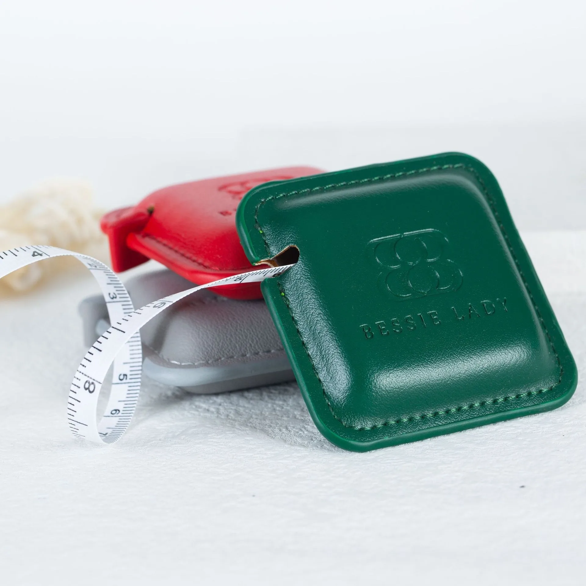 Custom Logo PU Leather Tape Measure - Mini Measuring Tape