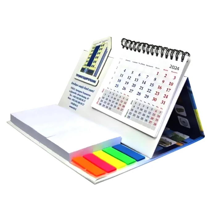 Promotional 2024 2025 Custom Design Desk Calendar Stand - Buy Desk ...