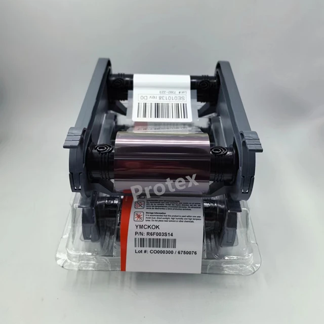 Evolis YMCKOK Color Ribbon - 200 Prints/roll for Primacy