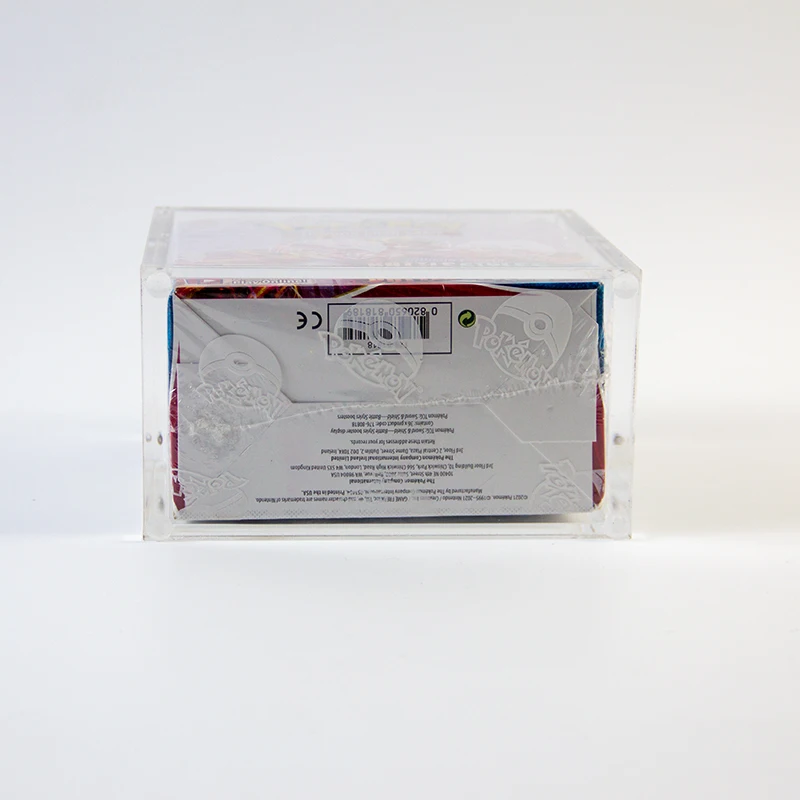 Yageli Clear Handmade Custom Acrylic Tcg Booster Box Protective Acrylic ...