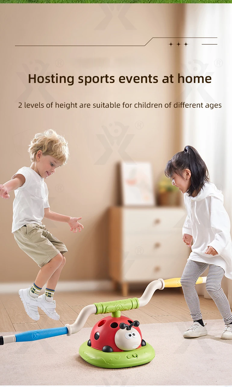 Chengji 3 in 1 RC Ladybug Exercise Machine - Kids Sports Toys