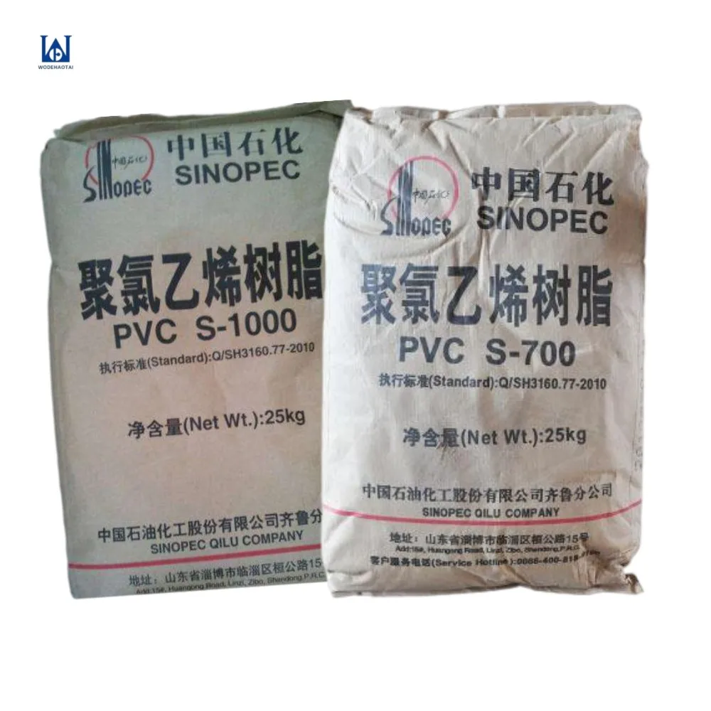 Sinopec Pvc Resin K60 Pvc Resin S1000 S-1000 Powder Polyvinyl Chloride ...