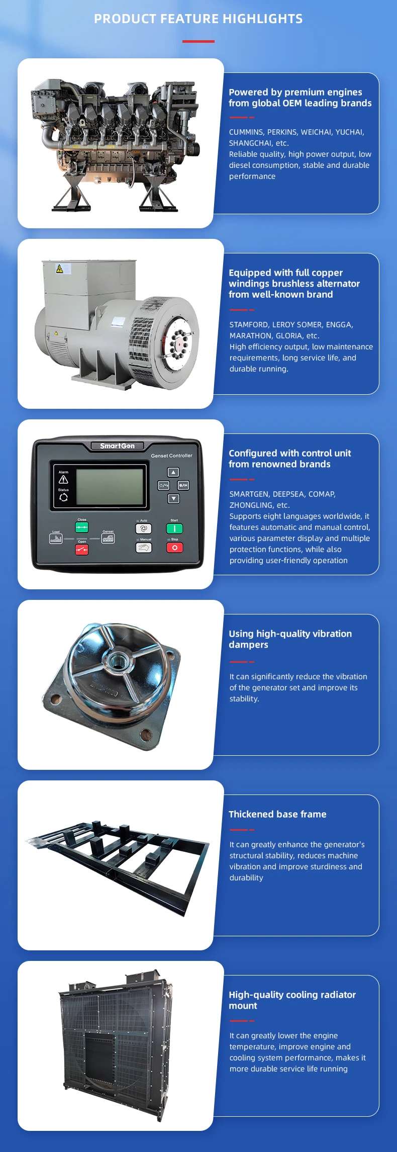 450kva Diesel Generator Set 50Hz 3 Phase 400V Open Frame with Auto ...