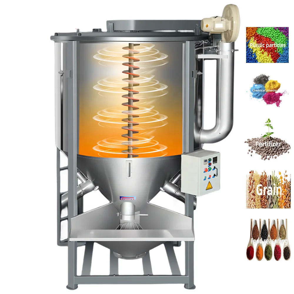 Alibaba.com: DZJX 500/1000/15000 kg vertical HDPE resin mixer hopper ...