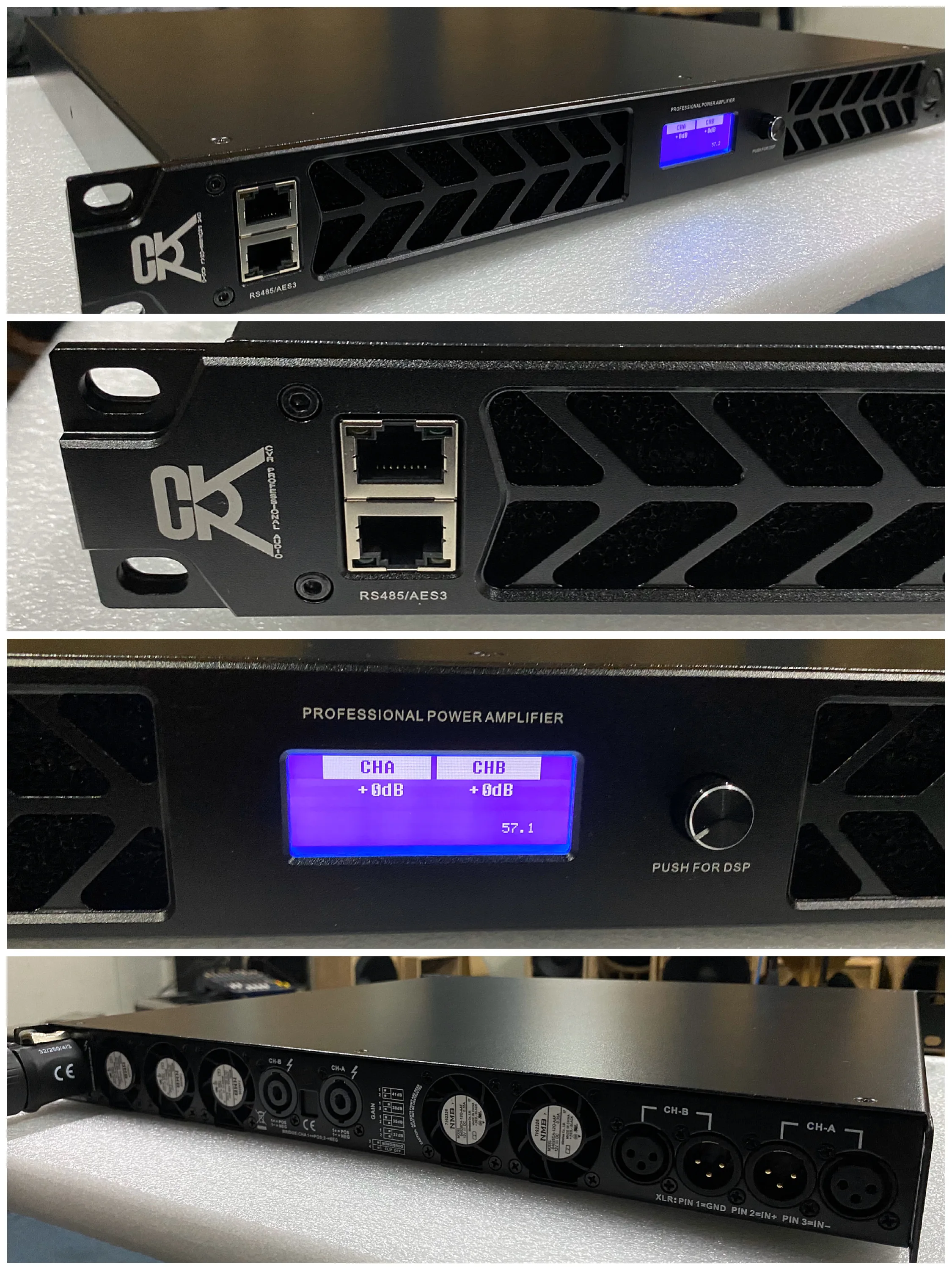 Line Array Amplifiers Subwoofer Amplifier Dsp Built in Amplifiers