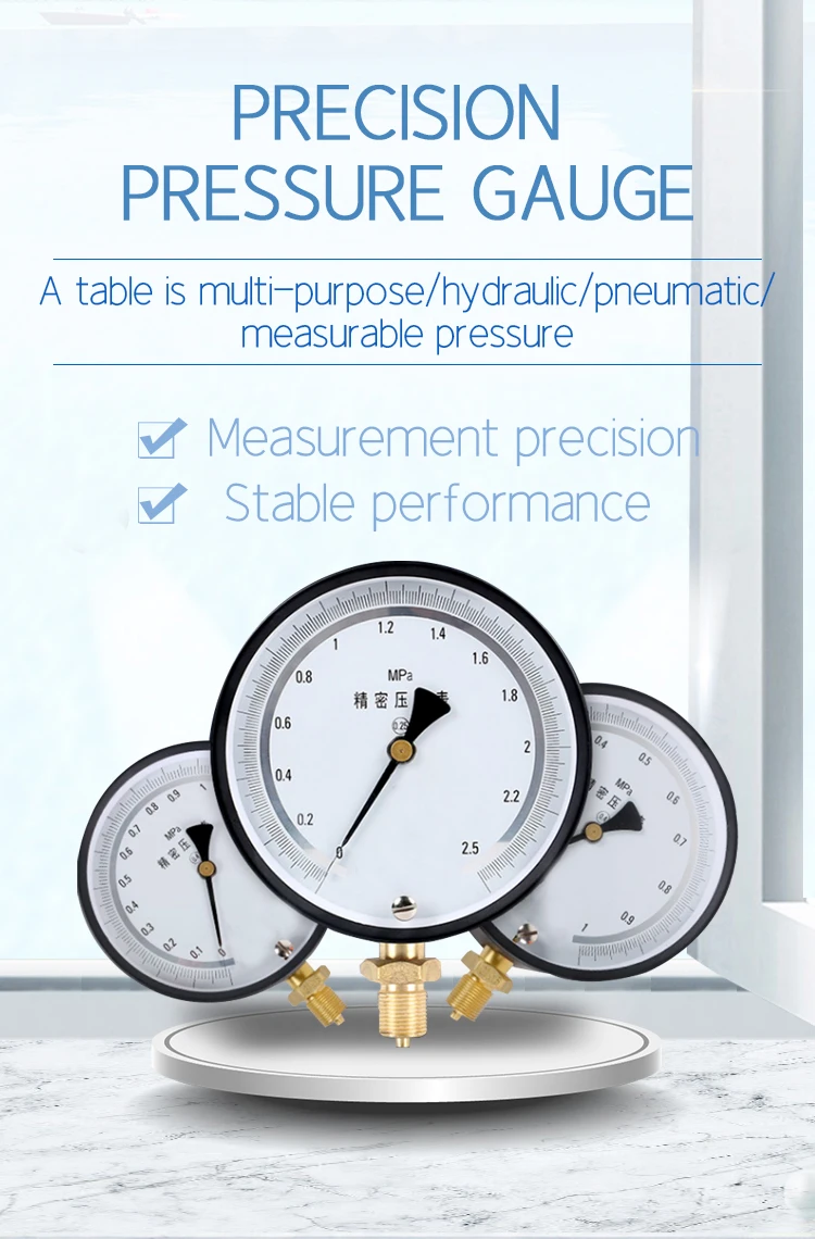 Oem Stainless Steel Hydraulic Oil Safe Gauge Pressure Gauge,Oil ...