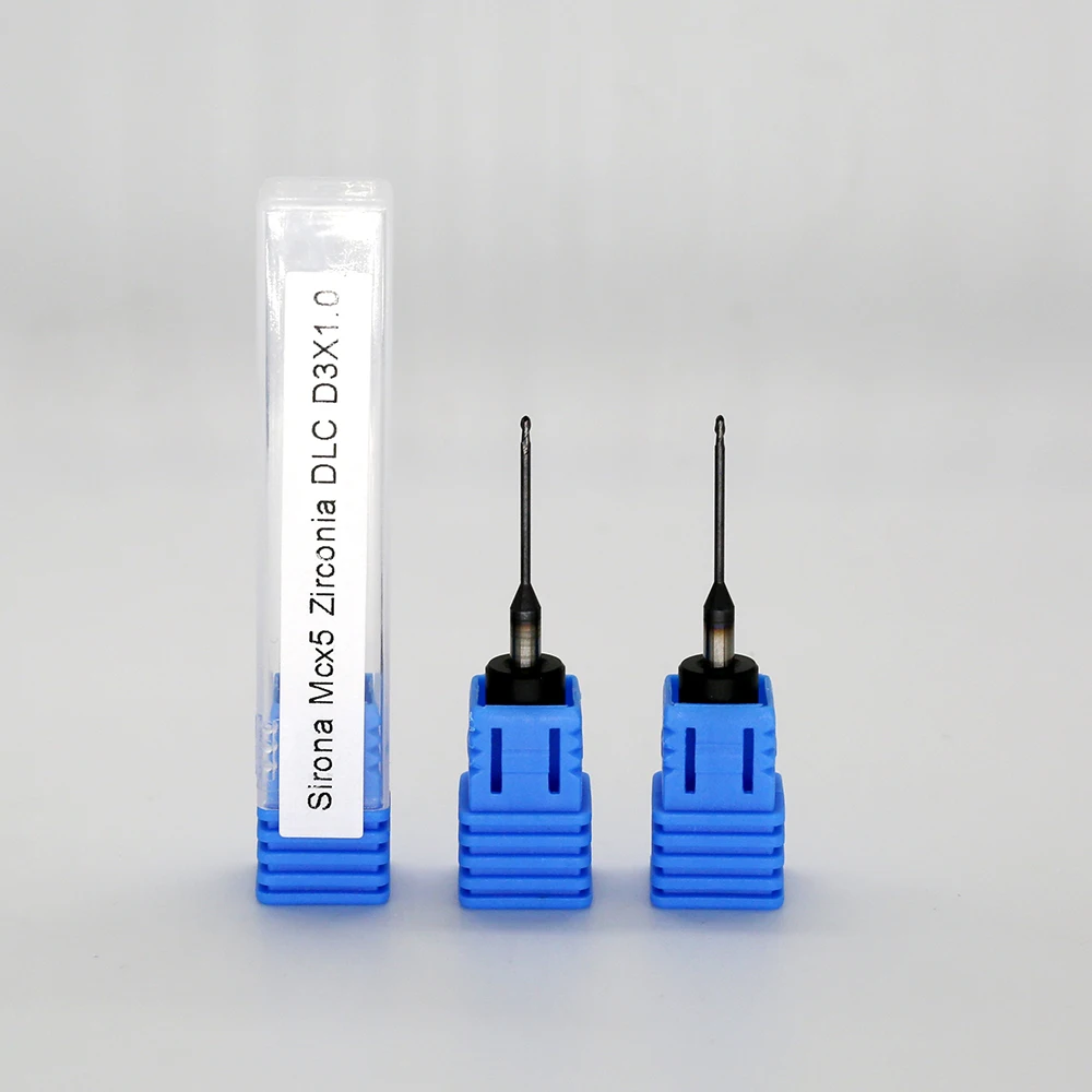 MCX5 Sirona Cad Cam Milling Burs Dental Laboratory Tools for PMMA Resin Wax Blanks Cutter ...