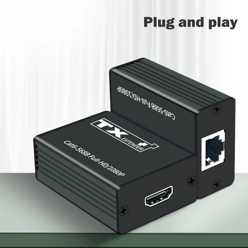 HDMI Extender over IP Cat6 - 30M Transmission Distance
