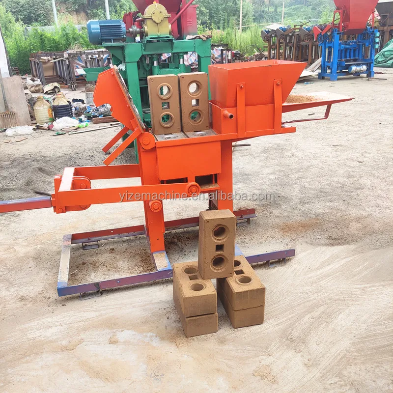 Mini Interlocking Clay Brick Making Machine - Manual Brick Press for Sale