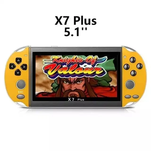 5.1Inch HD Large Screen X7Plus Portable Gaming Consoles Retro Handheld ...