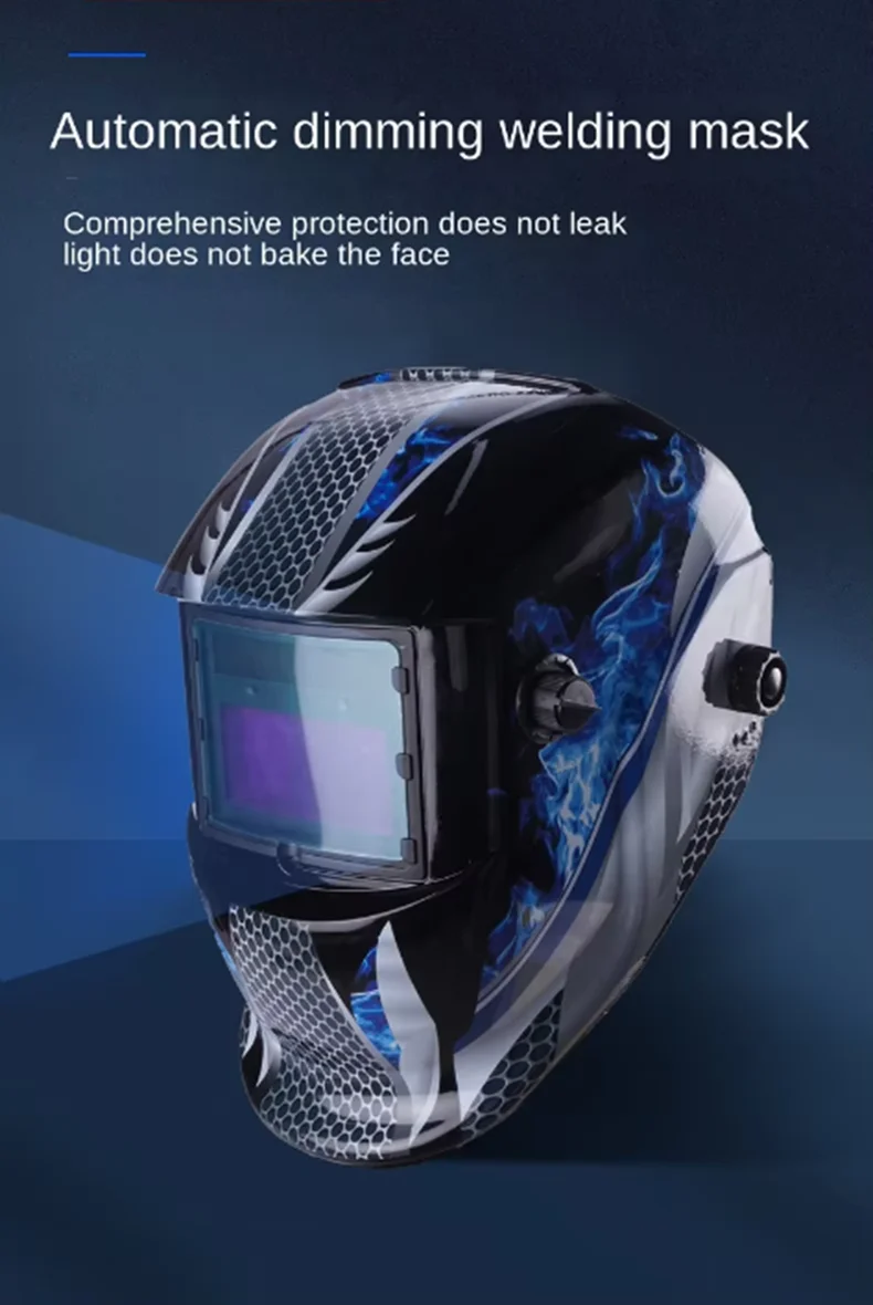 Head-Mounted Argon Arc Welding Cap Solar Automatic Variable Light ...