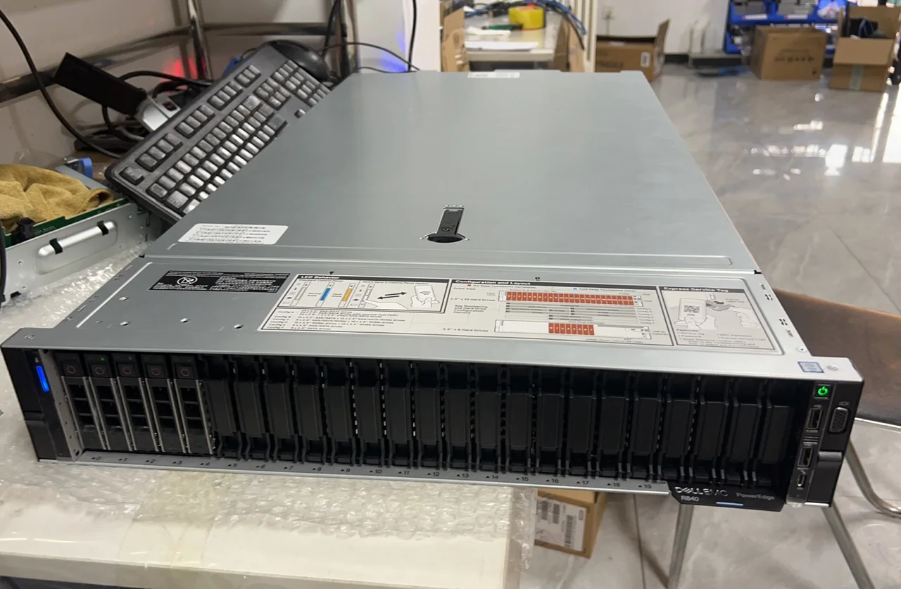 Factory Direct PowerEdge R860 Rack Server 2.5\" Chassis 24 Drives 4CPU ...