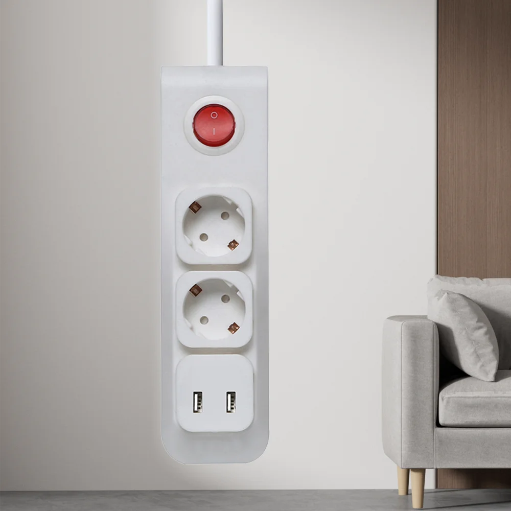 Oswell Wholesalers China 16a 220v-250v 2 Pin Socket 3 Way European Power Extension Socket - Buy ...