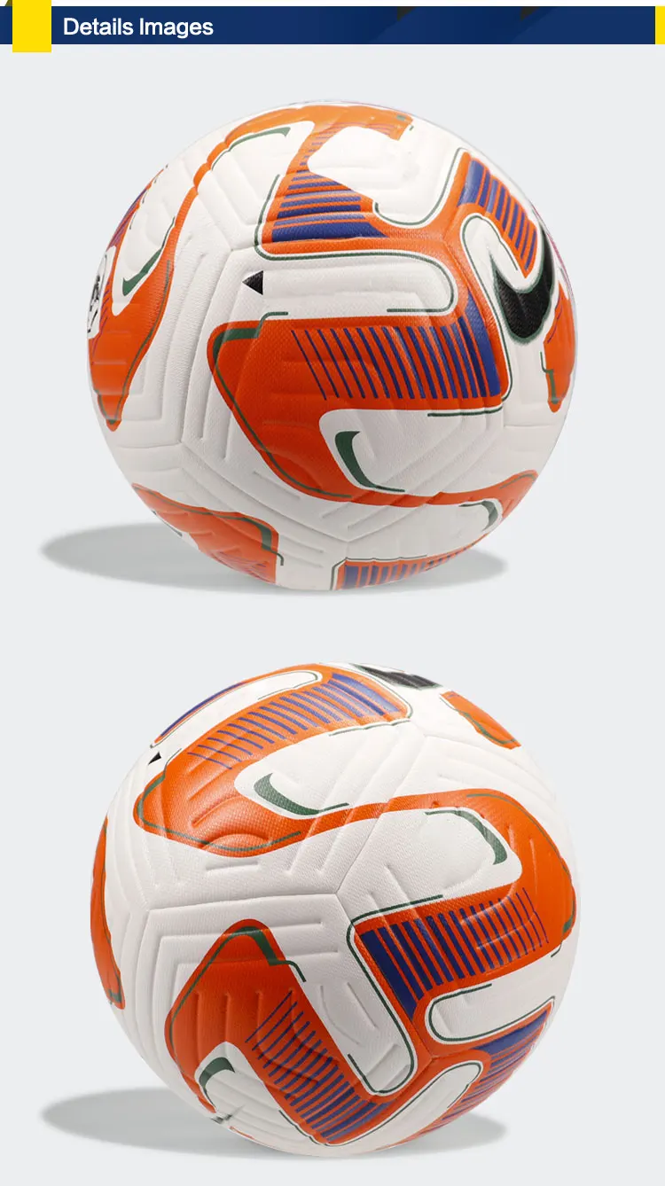 Professional Size 5 Football Soccer Balls Beach Pu Leather Paire De ...