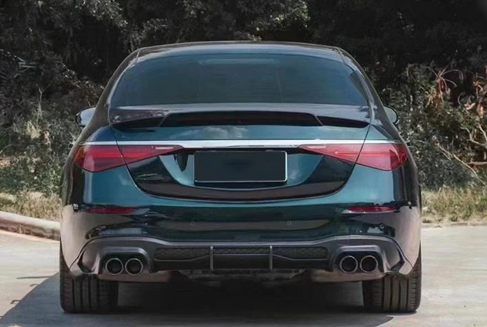 Car Body Kit Carbon Fiber Front Lip Rear Lip Rear Spoiler Wing for ...