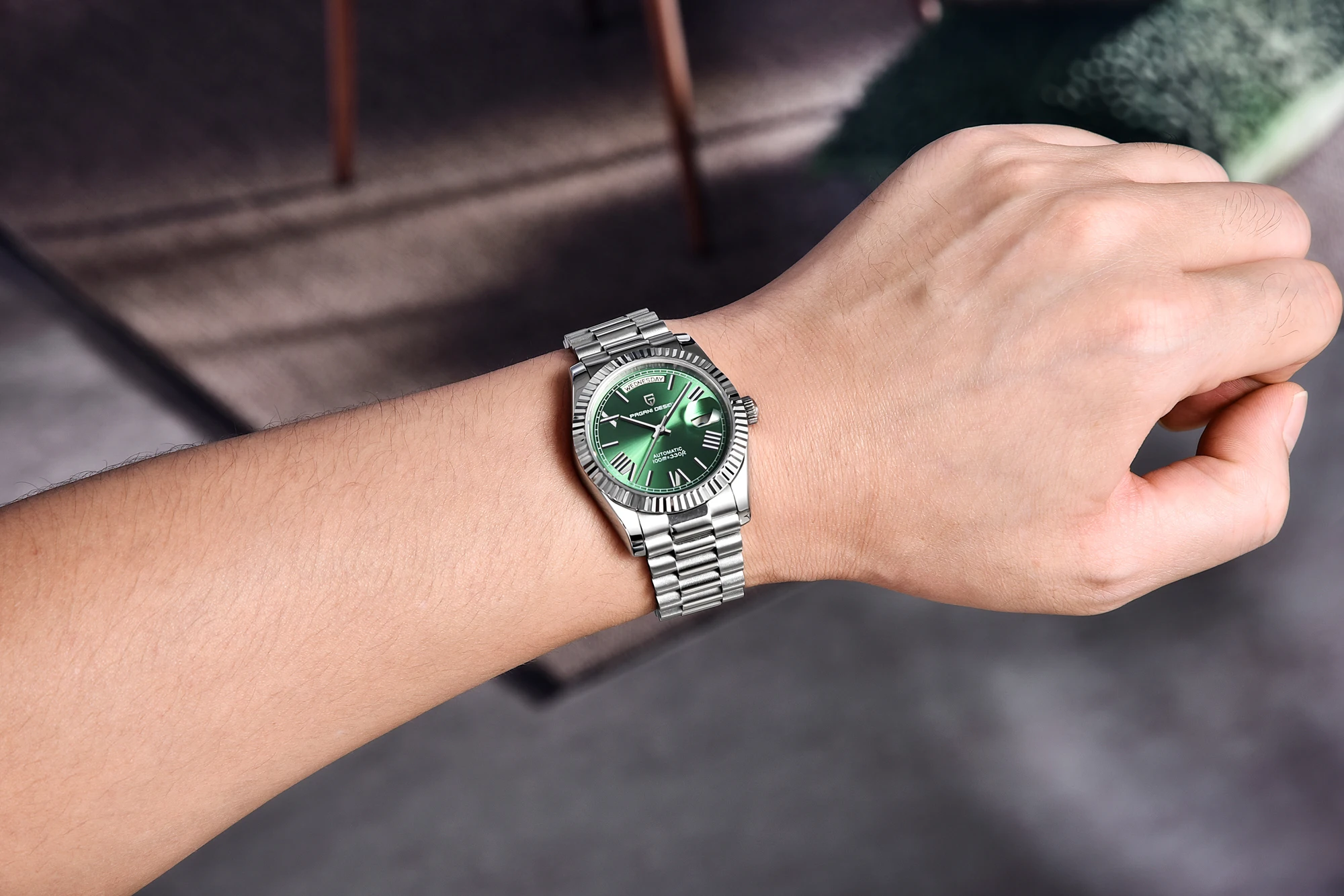 Pagani Design Dd36 Men's Watches Luxury Automatic Watch Men Ar Sapphire ...