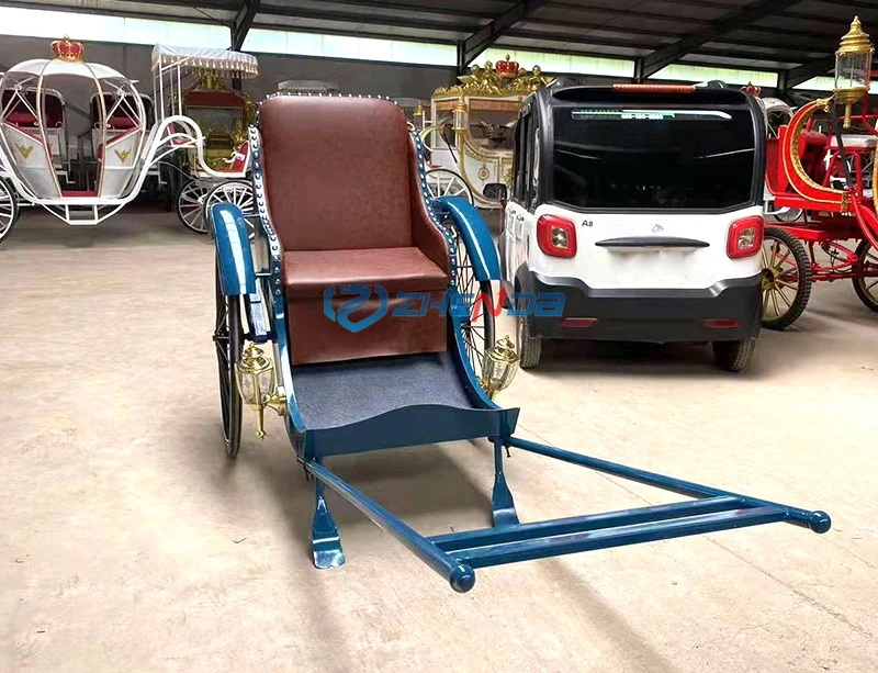 Funeral Horse Hearse - Durable 2-Wheel Rickshaw for Sale