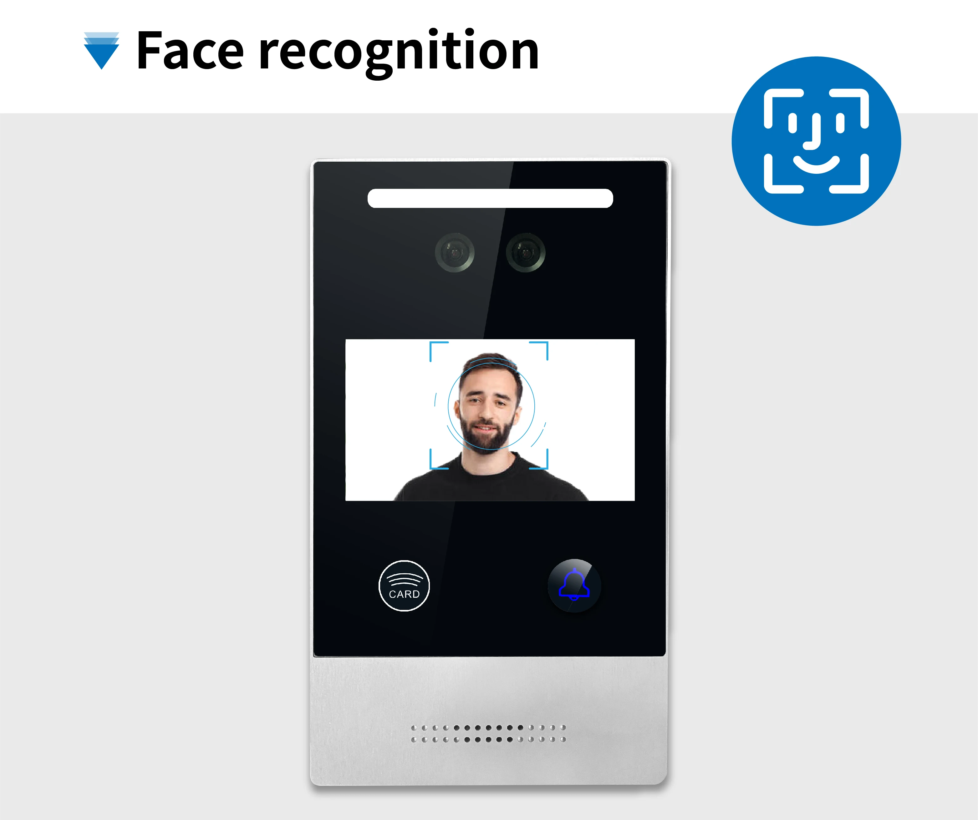 Multi-apartment And Villa Tuya Doorphone Intercom With 1-6 Apartments ...