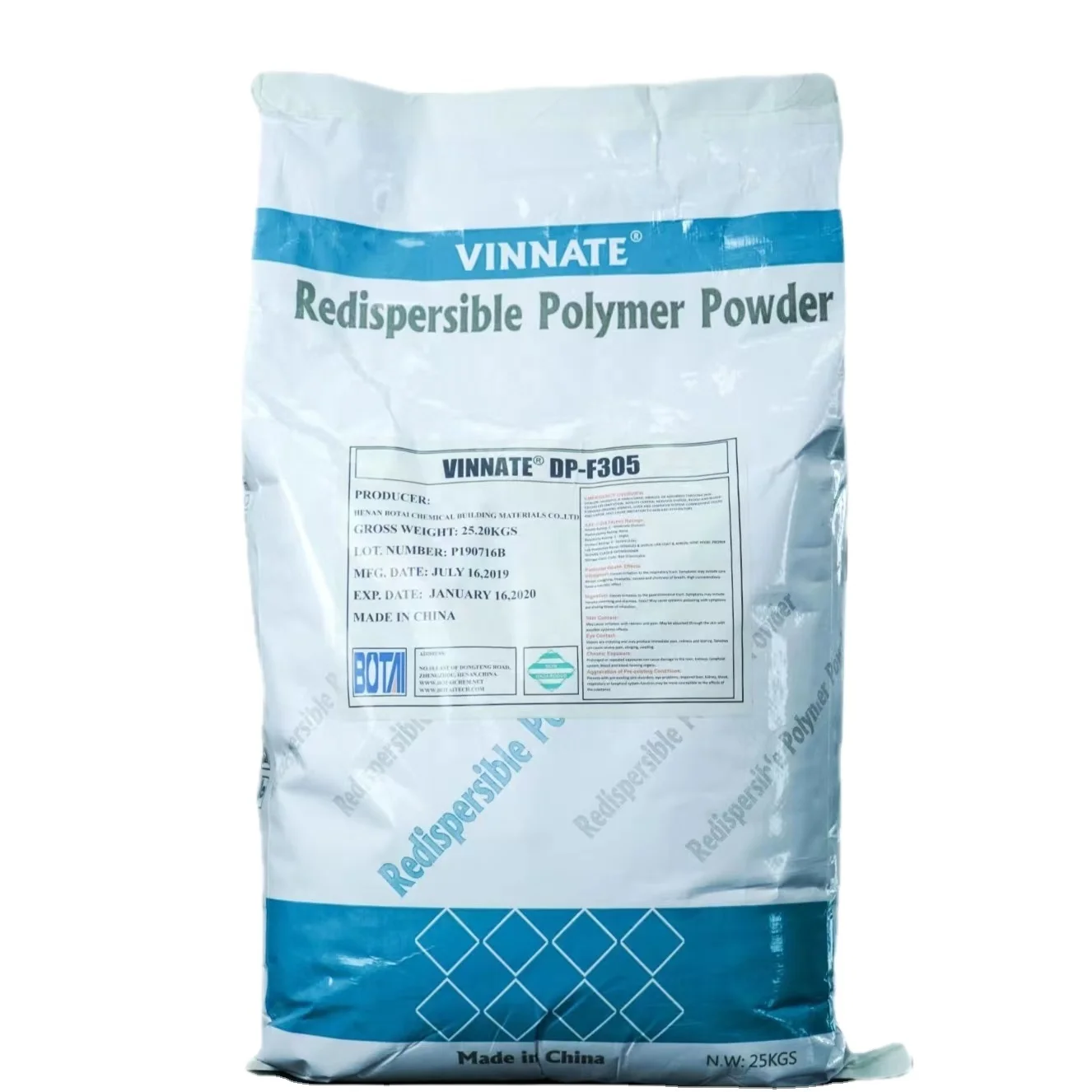 Vinnate Vae Rdp Powder Concrete Adhesive Redispersible Latex Powder Rdp ...