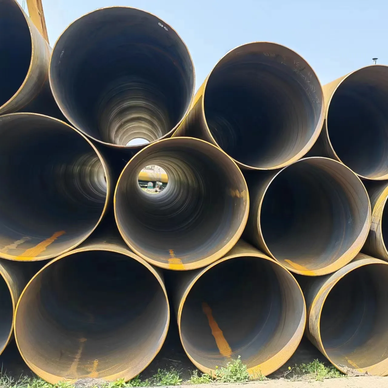 Factory Supply 219mm--1420mm Large Diameter Q235b Steel Pipe Spiral ...