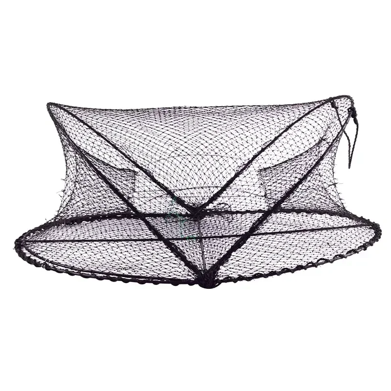 Double Entry Shrimp Crab Opera Shaped Trap - Foldable Crab Net