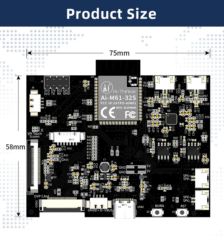 Ai-thinker Aipi-Eyes-S1 - Multi-Functional Development Board