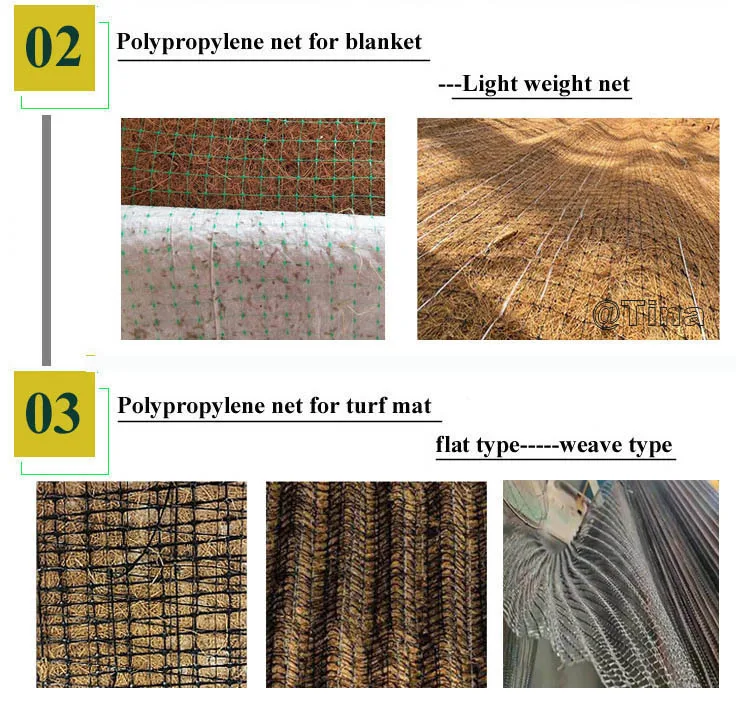 Polypropylene Mesh Net - High Strength PP Net for Erosion Control