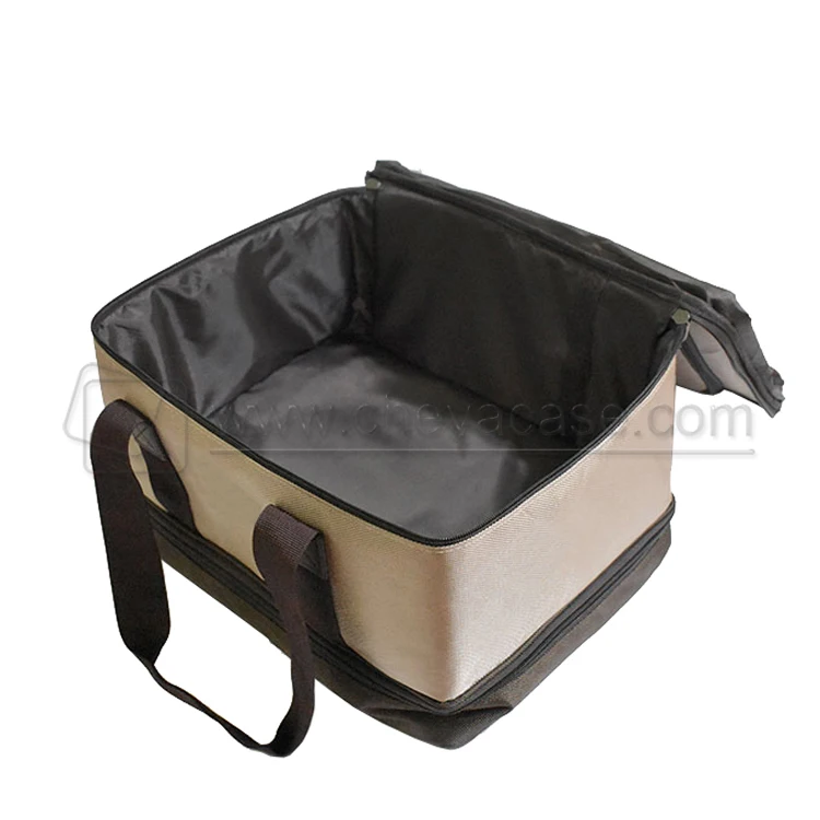 Double Deckers Outdoor Cookware Tool Bag Large Capacity Camping Cooking ...