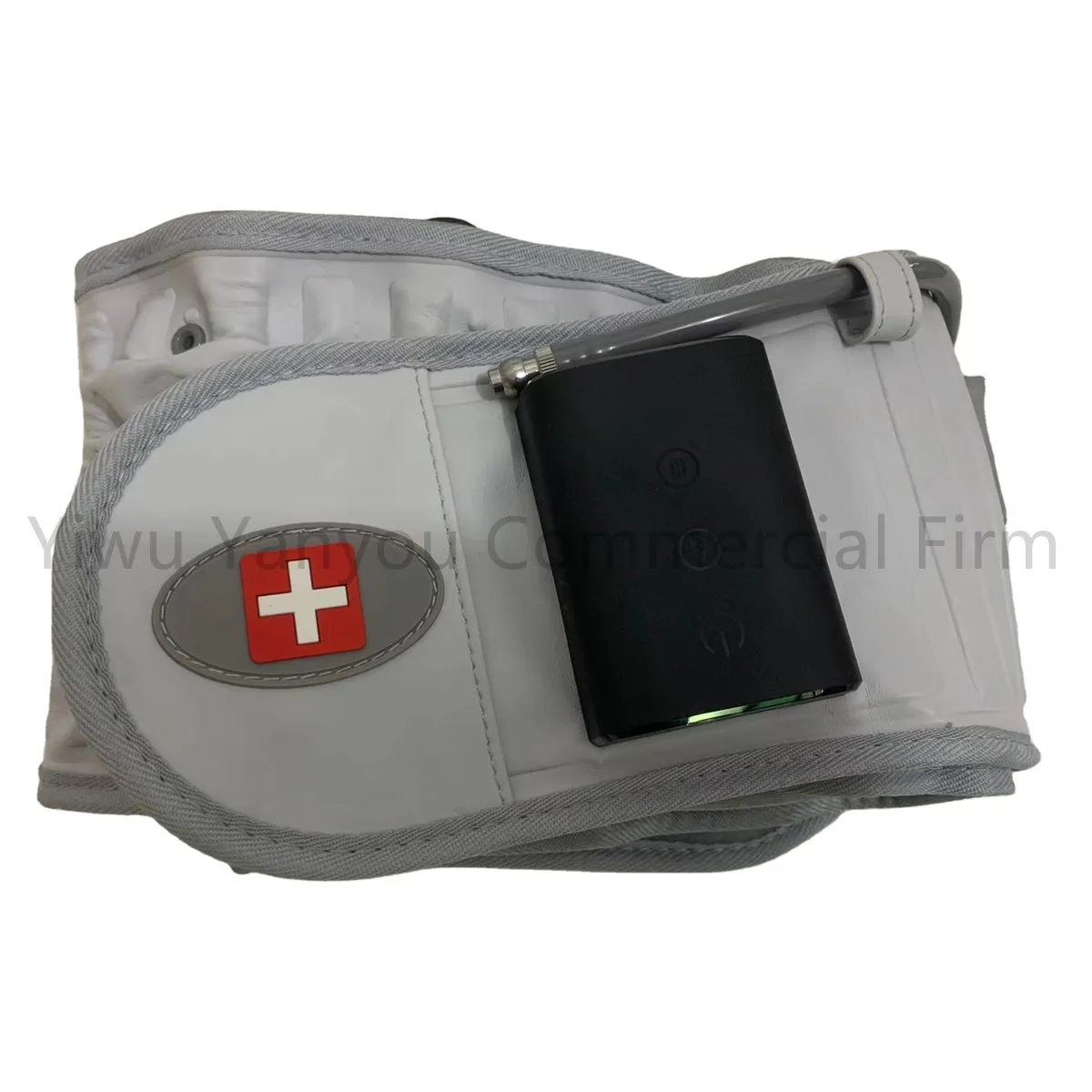 Lumbar Air Traction Belt With Heating & Massage Inflatable Against ...
