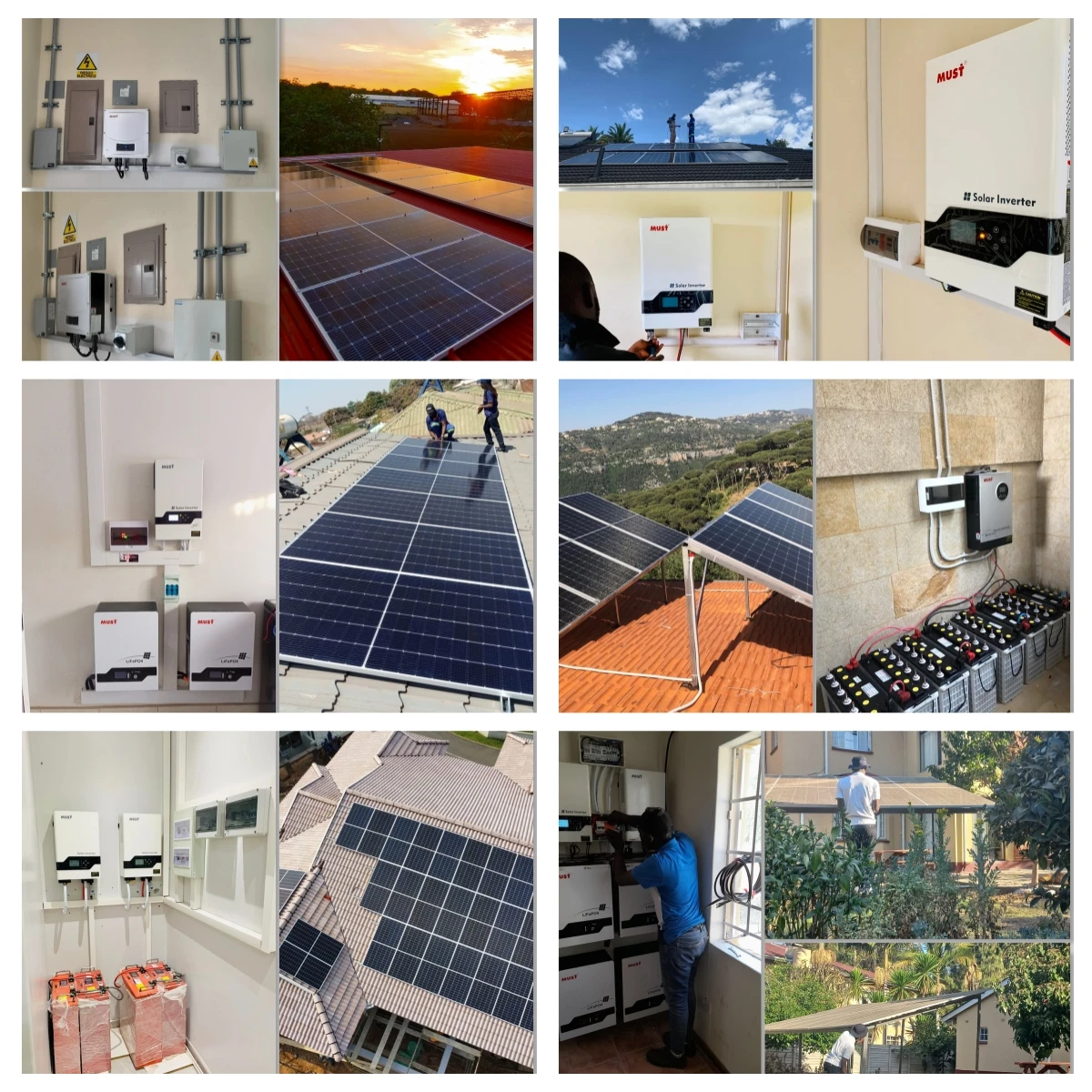 Must Solar Inverters - Hybrid, on-Grid, off-Grid Solutions