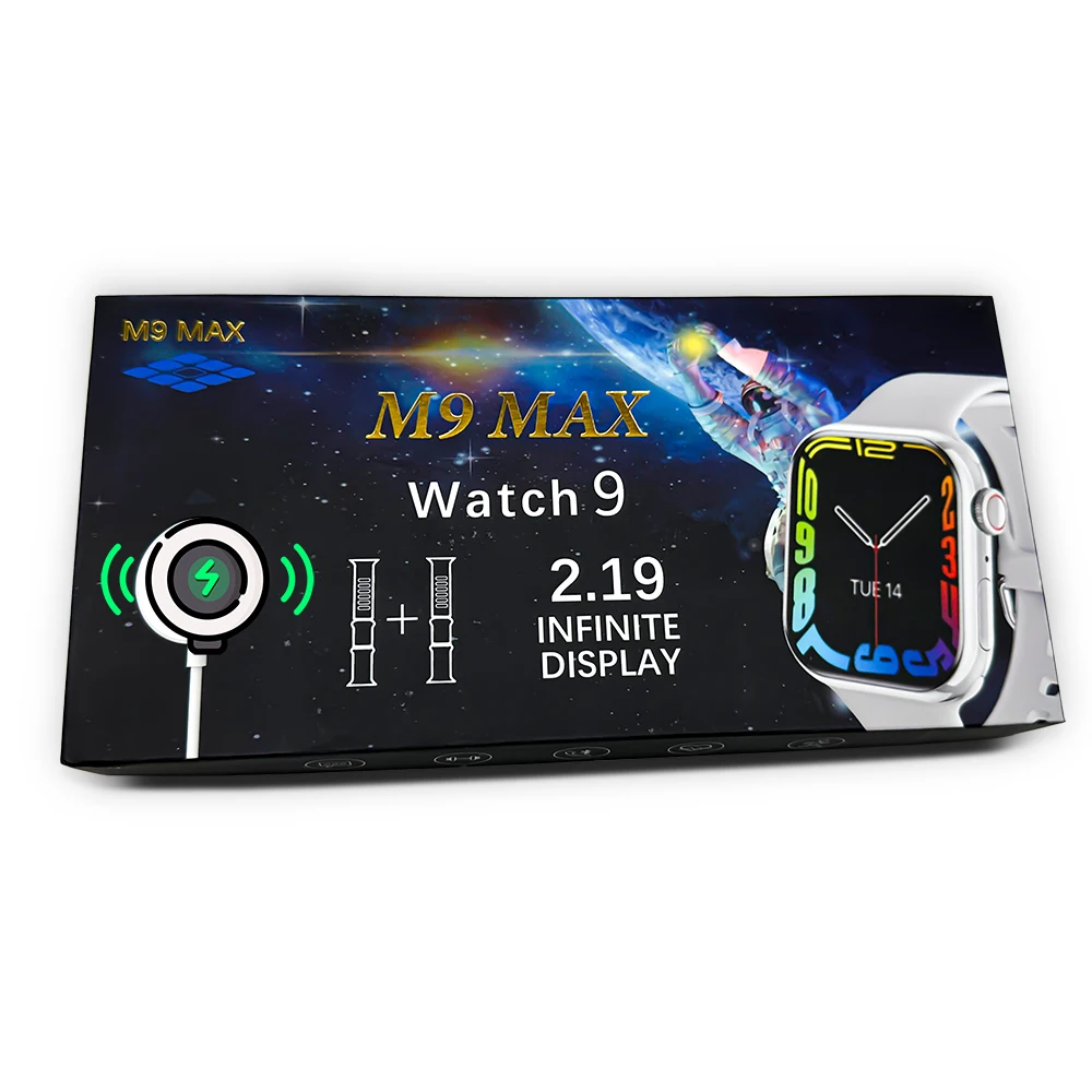 2024 New Series9 Smart Watch M9 Max 8 9 Wearable Devices Reloj ...