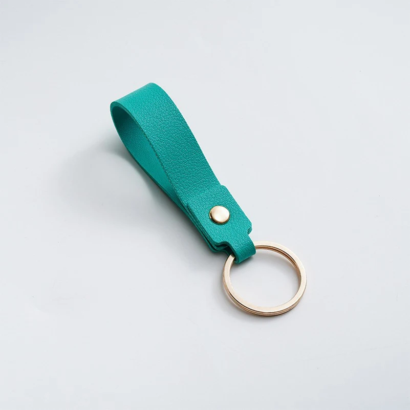 Custom Logo Leather Keychains - Perfect Promotional Gifts