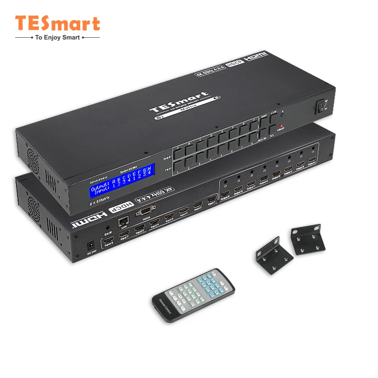 Tesmart HDMI Matrix 8x8 - 4k60hz with Smart EDID Management