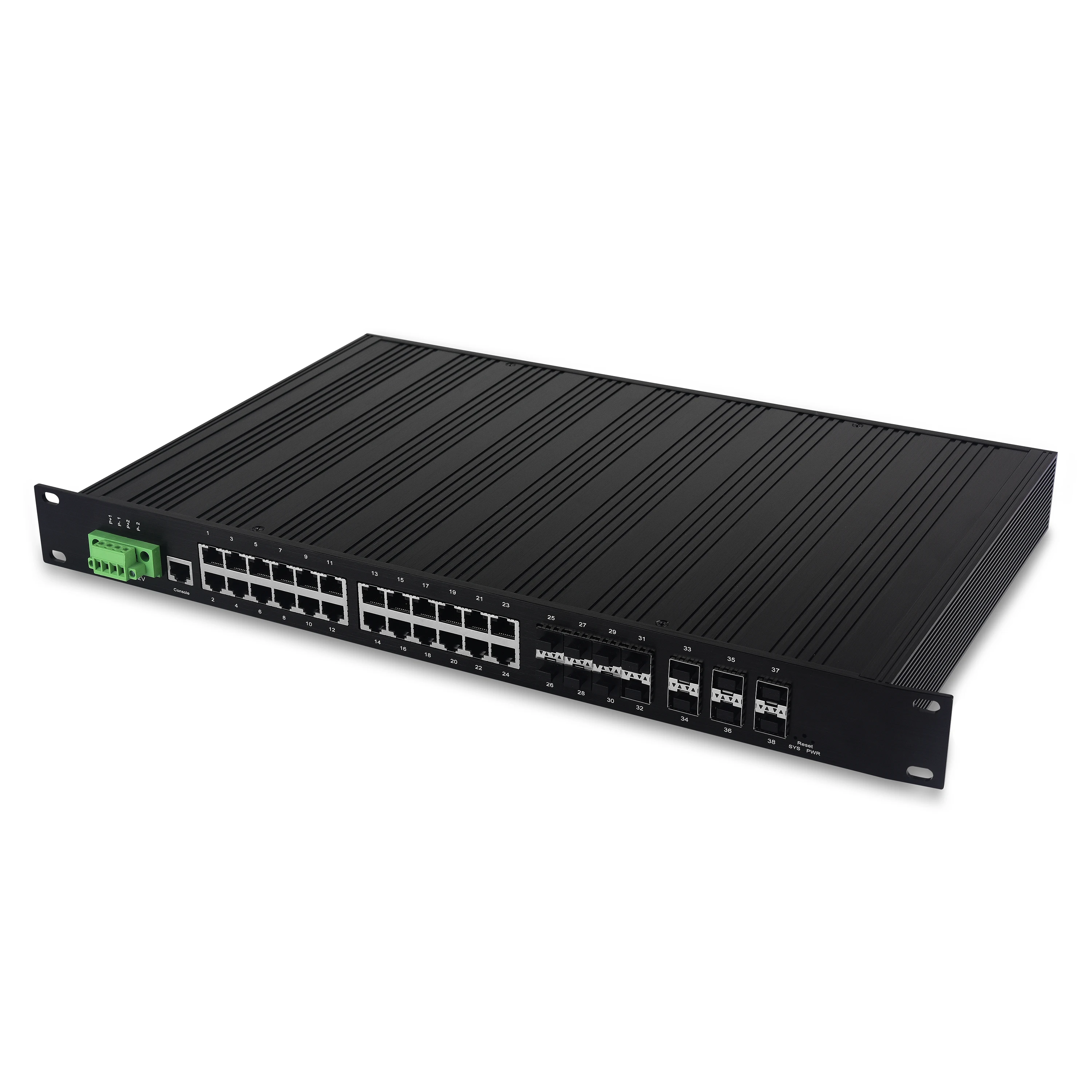 38 Port Managed Industrial Ethernet Switch With 6 10g Sfp Slot And 8 ...