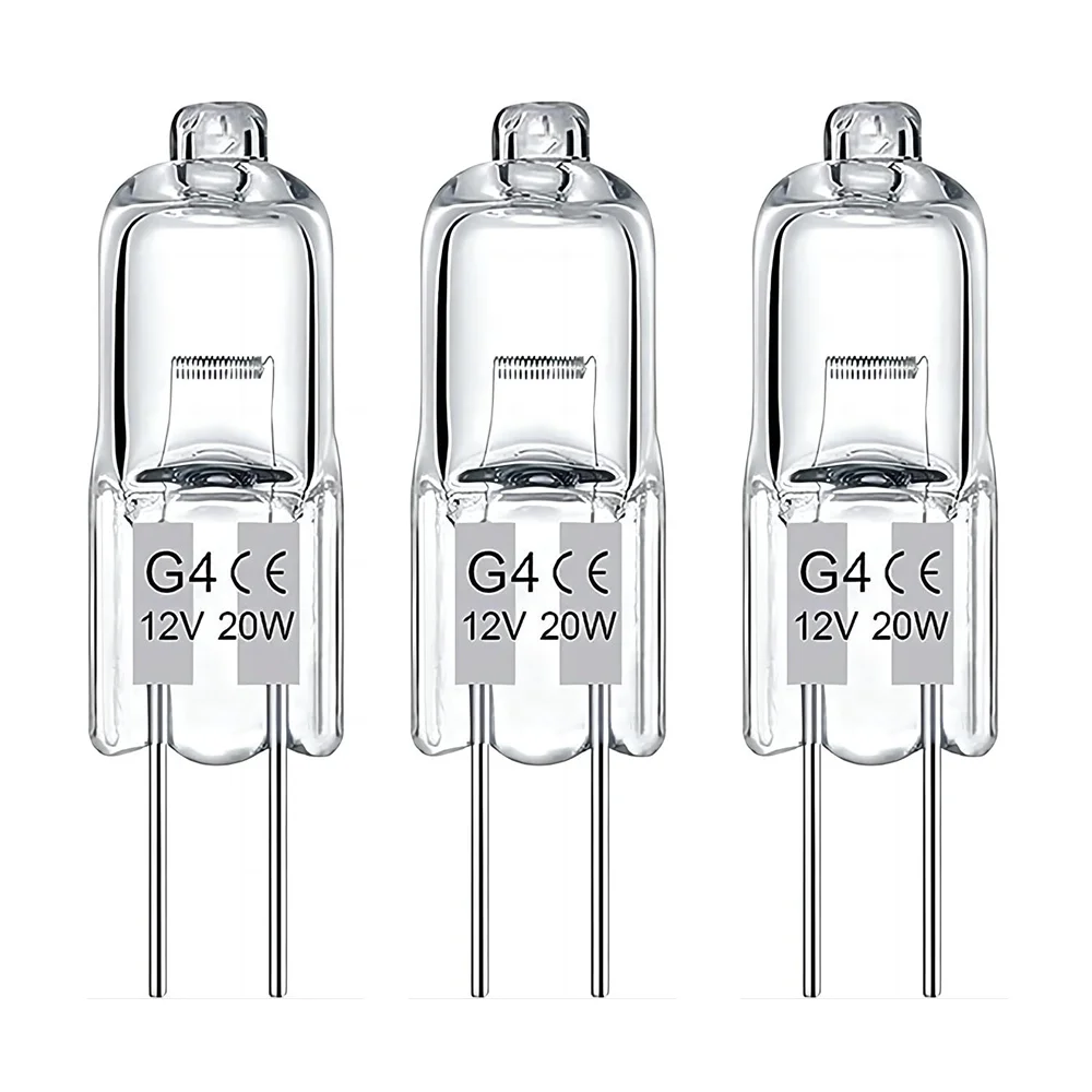 G4 Halogen Bead Crystal Lamp Pin Bulb Jcr 12v 10w 20w Low Voltage ...