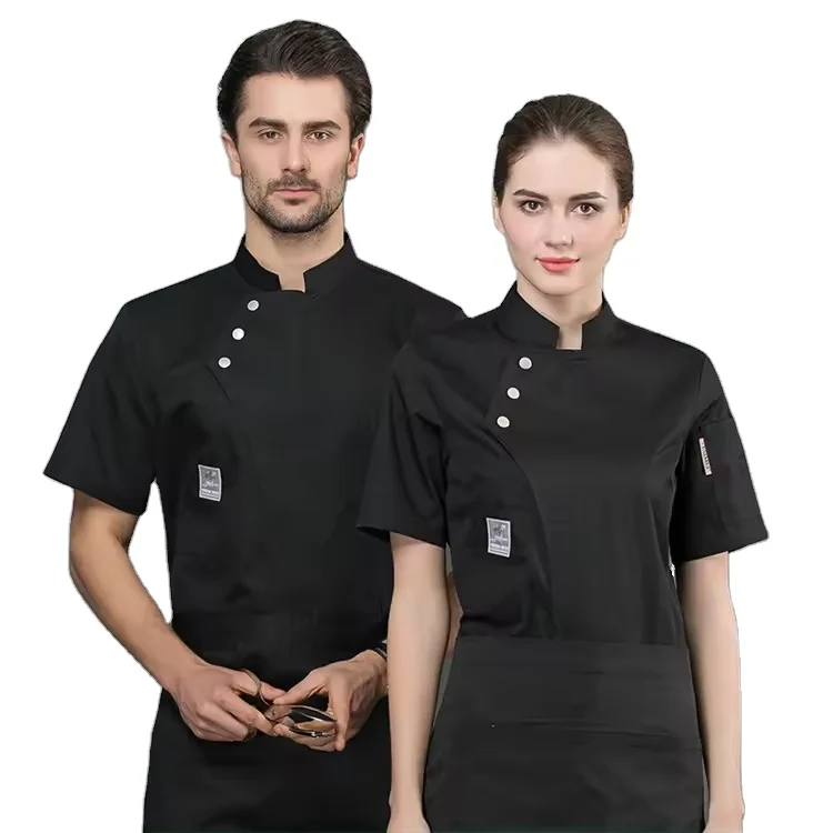 Custom Hotel Restaurant Cafe Bar Plus Size Waiter Waitress Staff Work ...