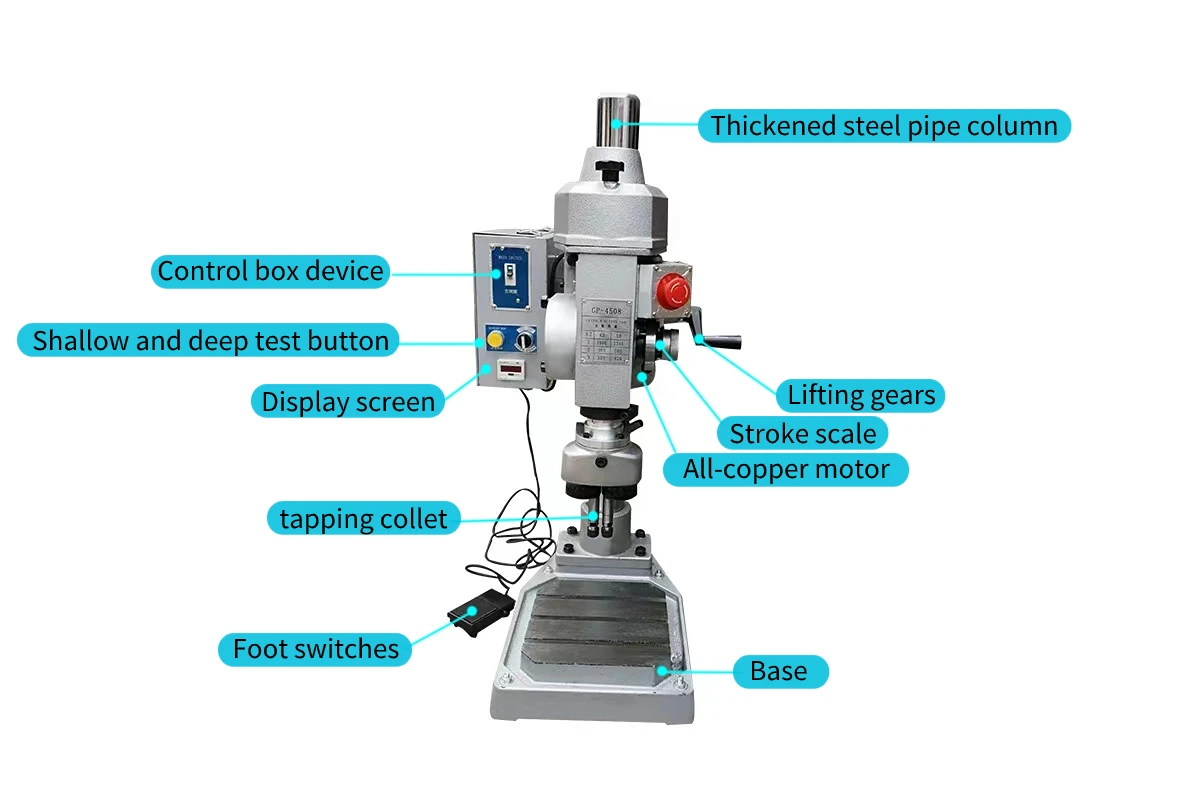 4508 Fully Automatic Multi-axis Pitch Gear Type Tapping Machine - Buy ...