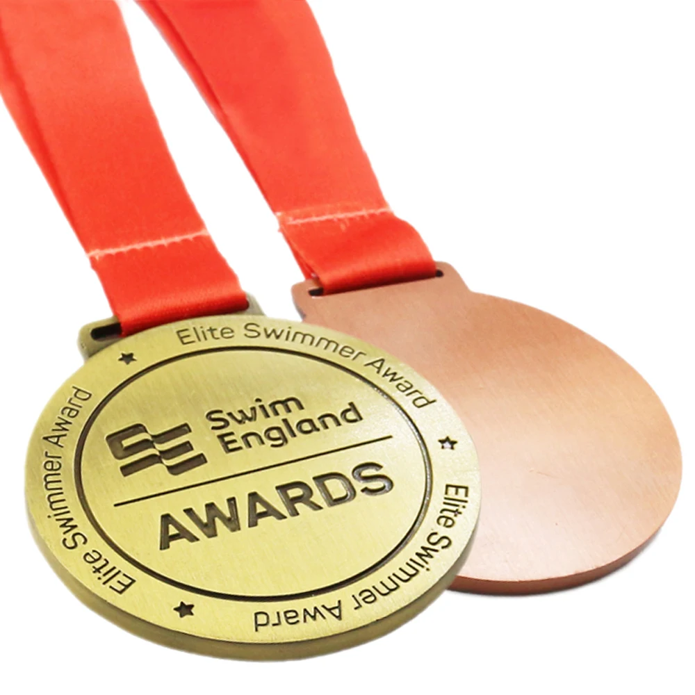 Medal Manufacturer Cheap Custom Zinc Alloy Metal Gold Silver Bronze ...