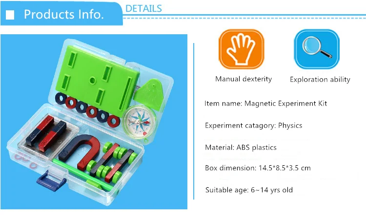 Magnet,Stem Toys Educational,Magnet Exploration Experiment Kit For ...