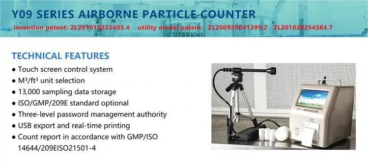 Clean Room Hjclean Airborne Particle Counter - Buy Airborne Particle ...