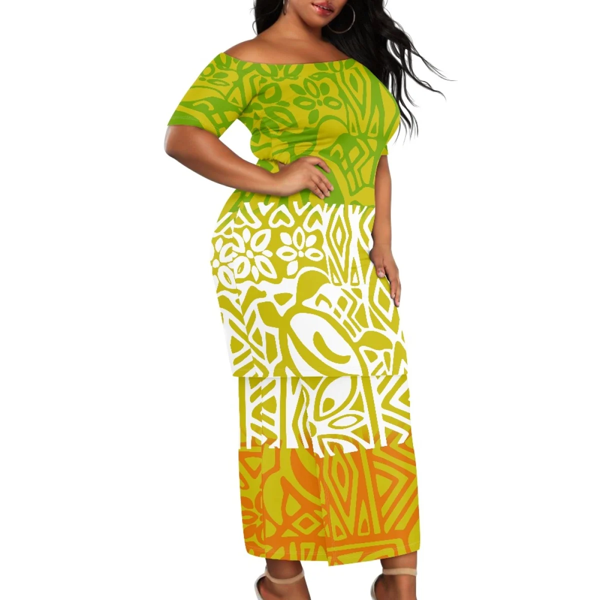 Shop Custom Plus Size Samoan Puletasi Prom Dresses