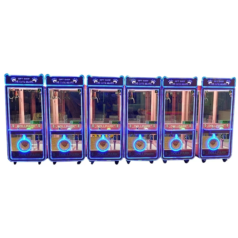 Crane Plush Toy Doll Claw Stuffed Toy Game Machine Toy Claw Crane ...