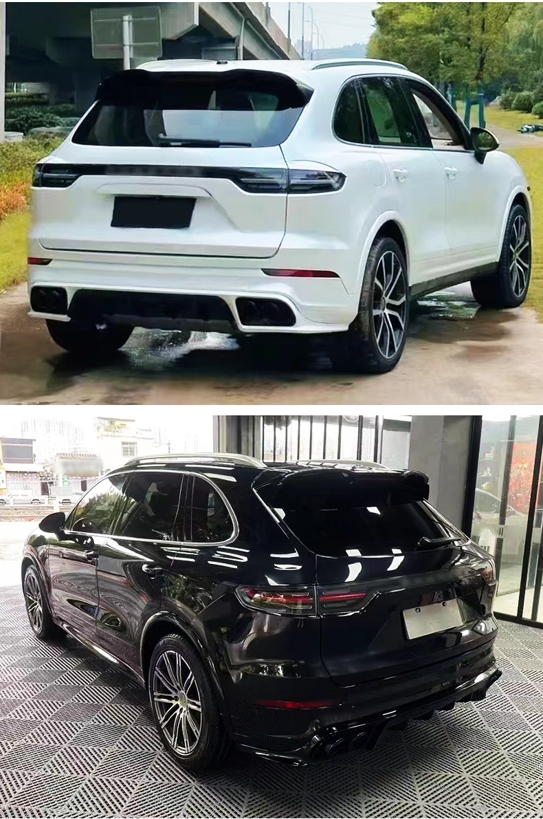 Car Conversion Upgrade Bodykit Forporsche 2011-2017 Cayenne 958.1/958.2 Old Change New 9y0 Rear ...