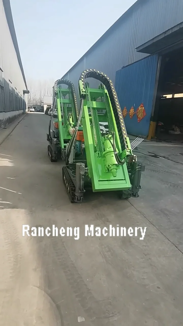 Supply Hydraulic Drop Hammer Pile Driver Machinery Mini Solar Panel ...